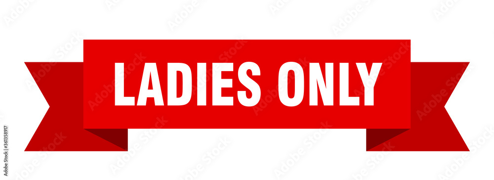 Ladies Only Sign
