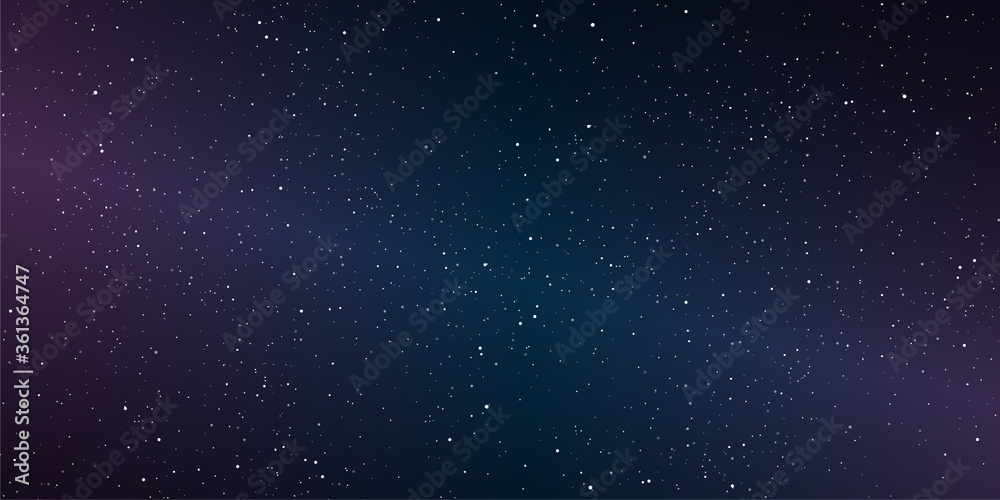 Astrology horizontal background, Star universe background, Milky way ...