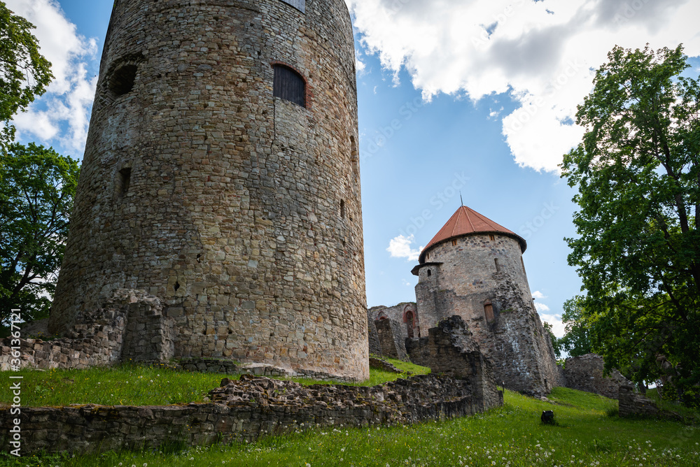 Fotka „Cesis (Cēsis) Castle (German: Schloß Wenden) is one of the most ...