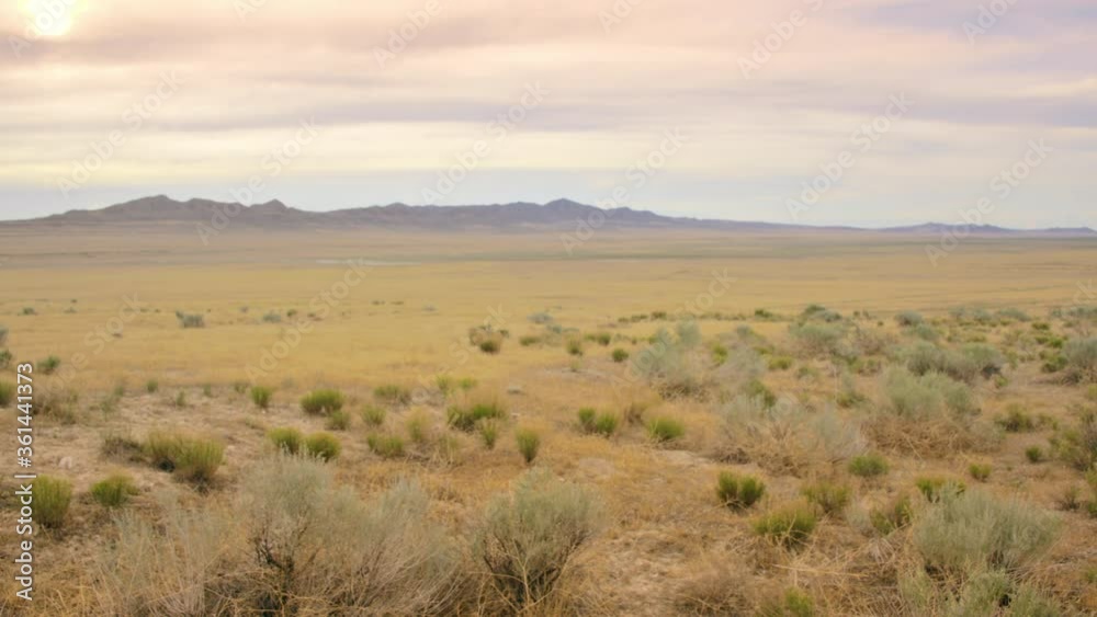 Vídeo do Stock: Desert 4k background plate for green screen and VFX ...