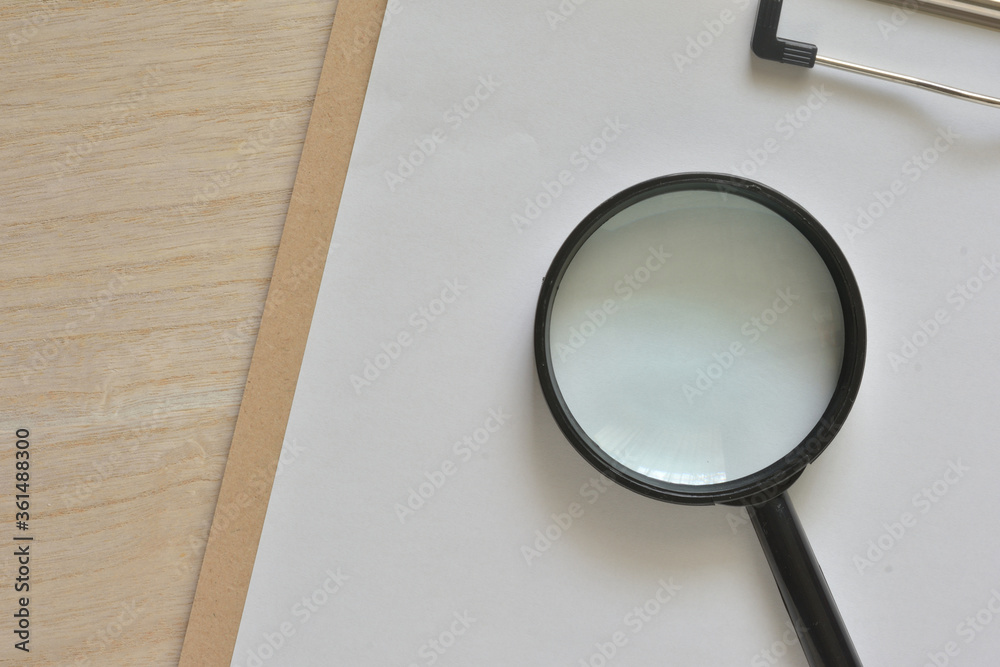 Magnifying glass Stock Photo | Adobe Stock
