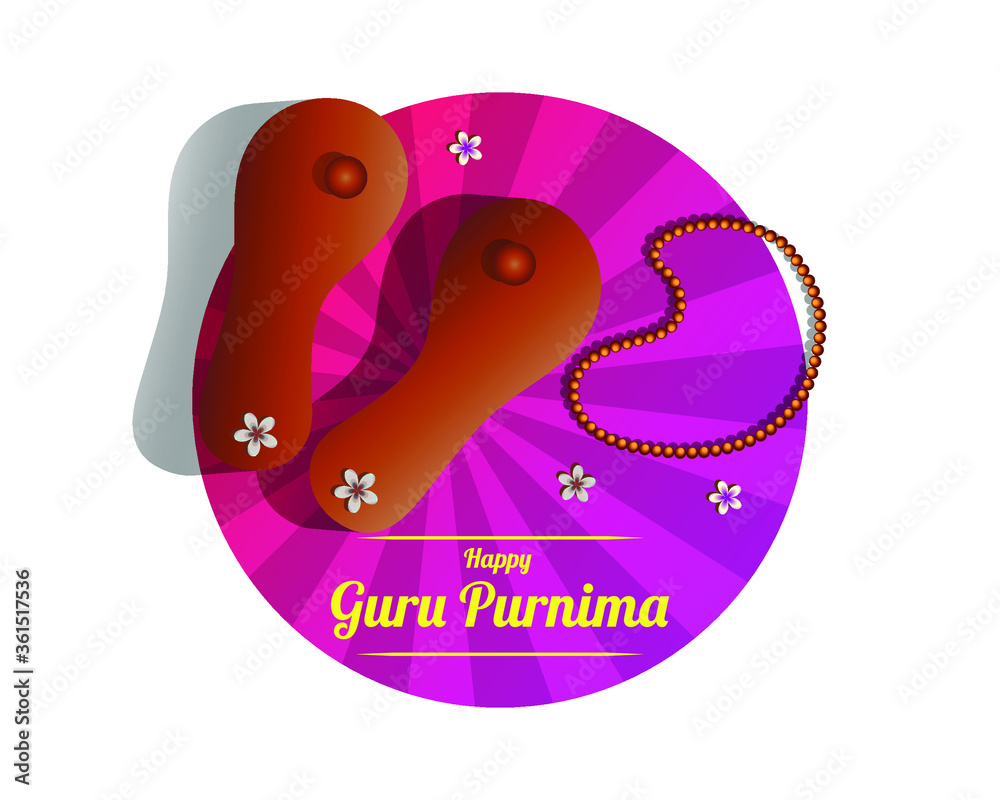 VECTOR ILLUSTRATION FOR INDIAN FESTIVAL GURU PURNIMA WRITTEN TEXT MEANS ...