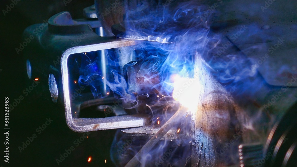 welder at work, photo as a background , welding background, welder at ...