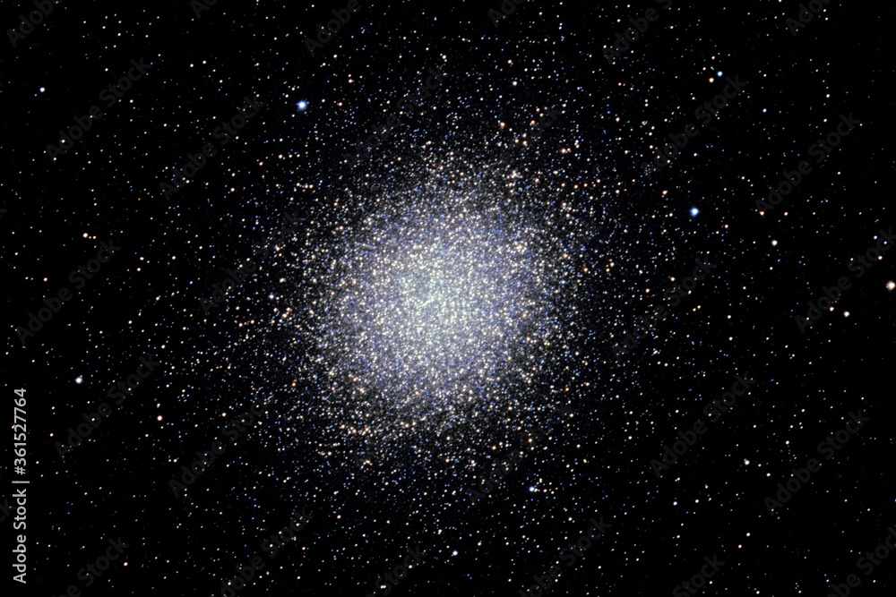 The brightest and largest globular cluster known orbiting our galaxy ...