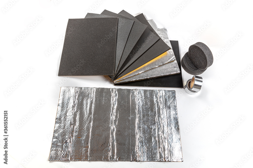 Car sound insulation materials. Adhesive Insulation Sponge, Auto Sound ...