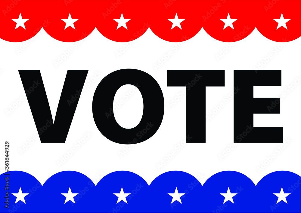 Political campaign lawn sign template for elections politicians ...