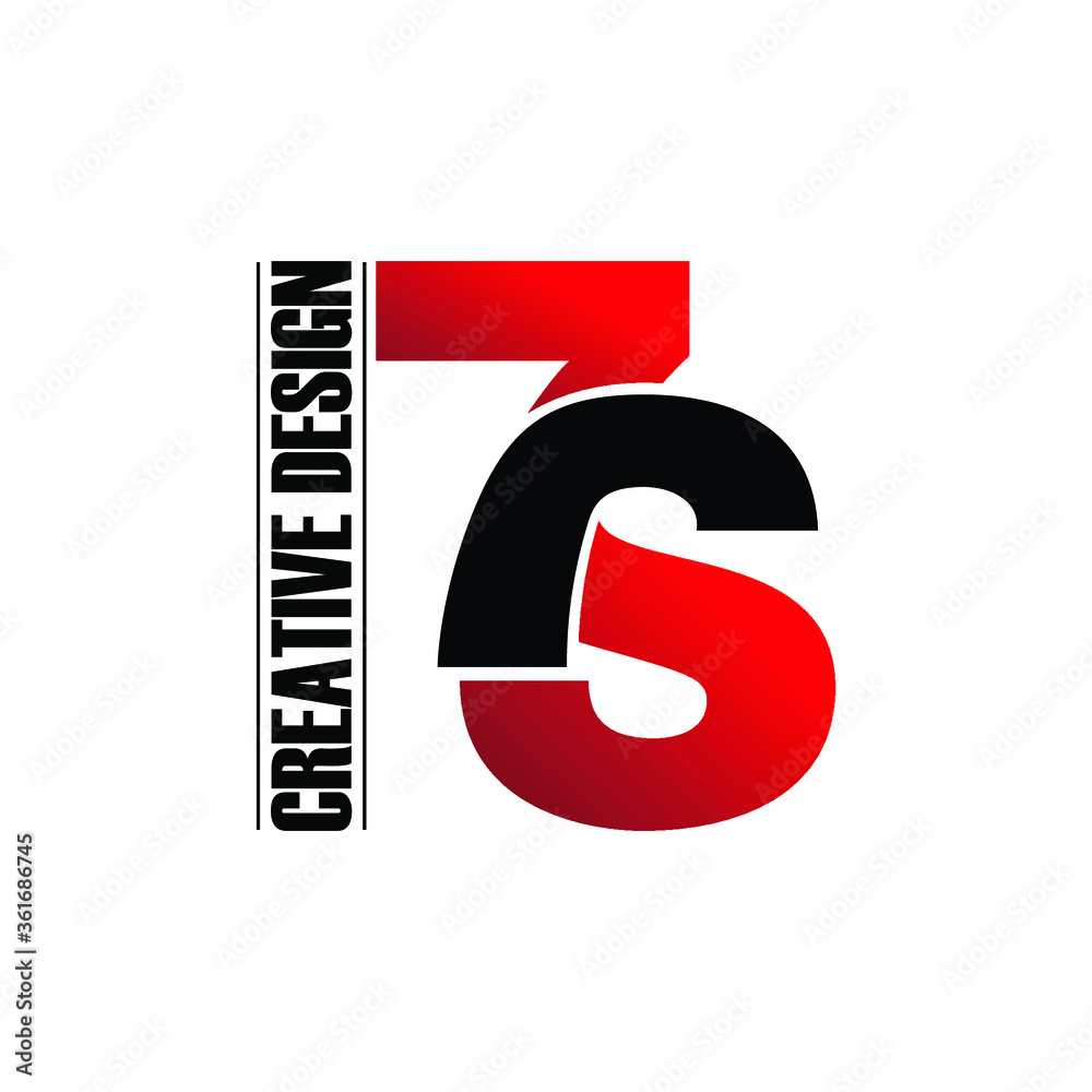 Letter 7S logo icon design vector. monogram logo vector illustration ...