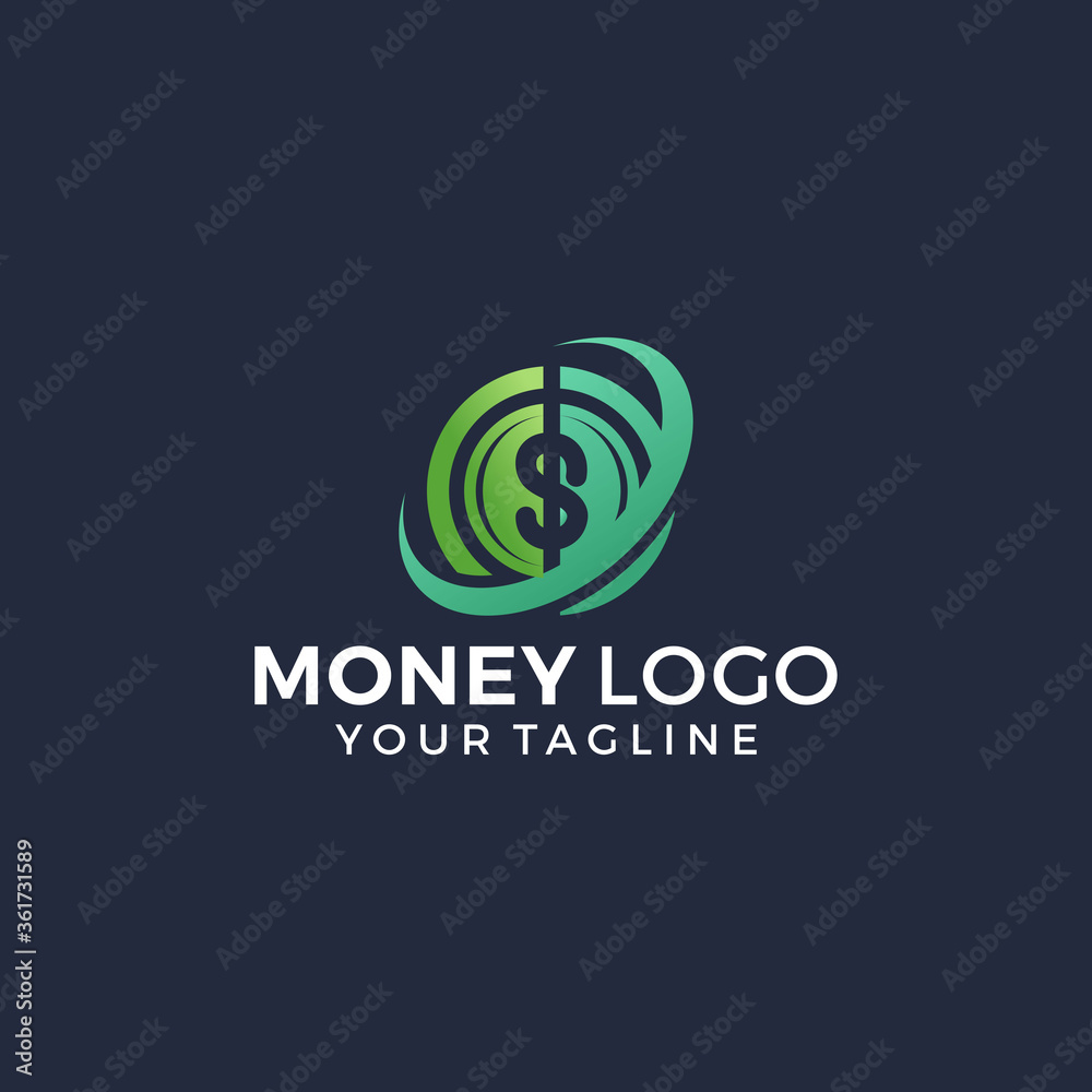 fast money logo combination. Fast pay symbol or icon. Unique cash and ...
