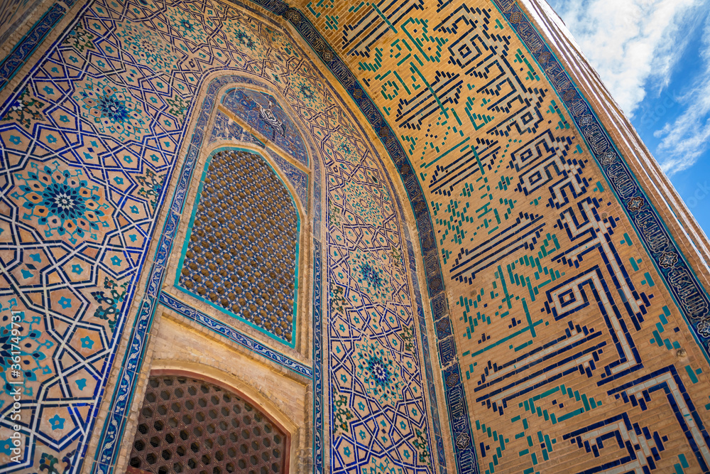 Mausoleum of Khoja Ahmed Yassawi 1385. Museum of History and Culture ...