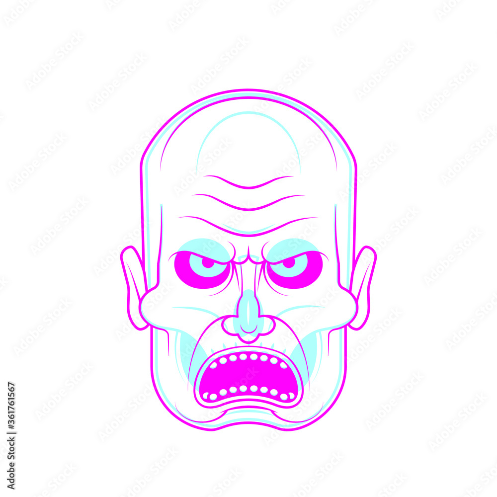character, skull, face, head, guy, comic style, comic book ...