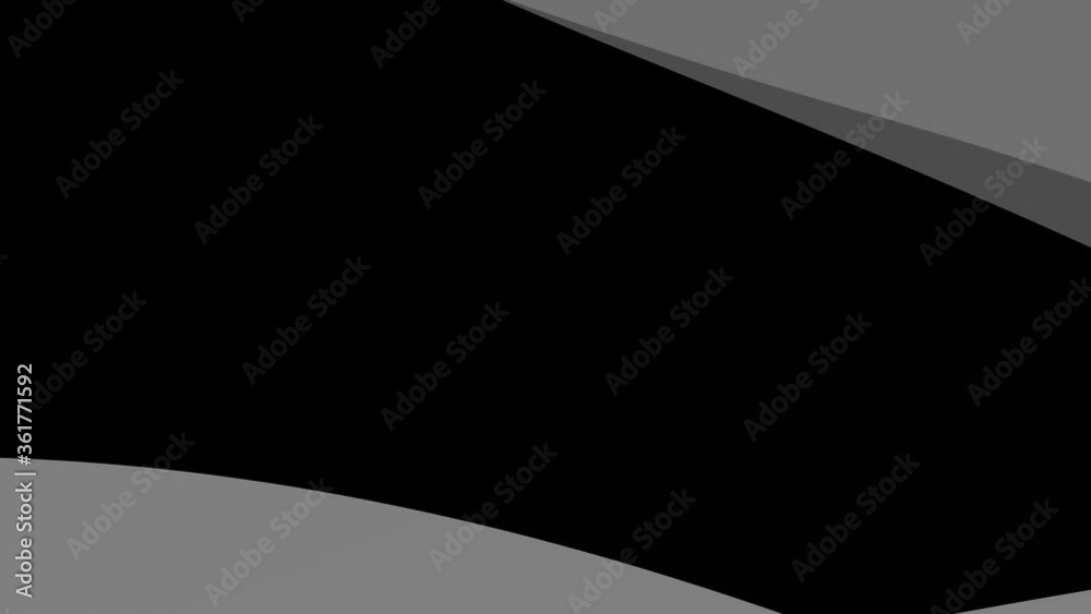 Curvy 2D Shape border frame shape for video overlay playing seamlessly ...