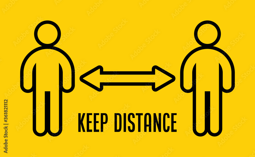 Keep your distance. Social preventive measure for coronavirus ...