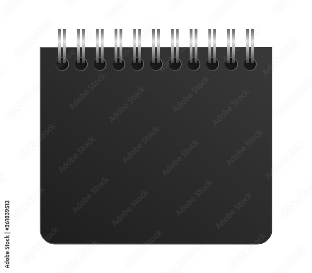 Mockup notebook design of corporate identity template and branding ...