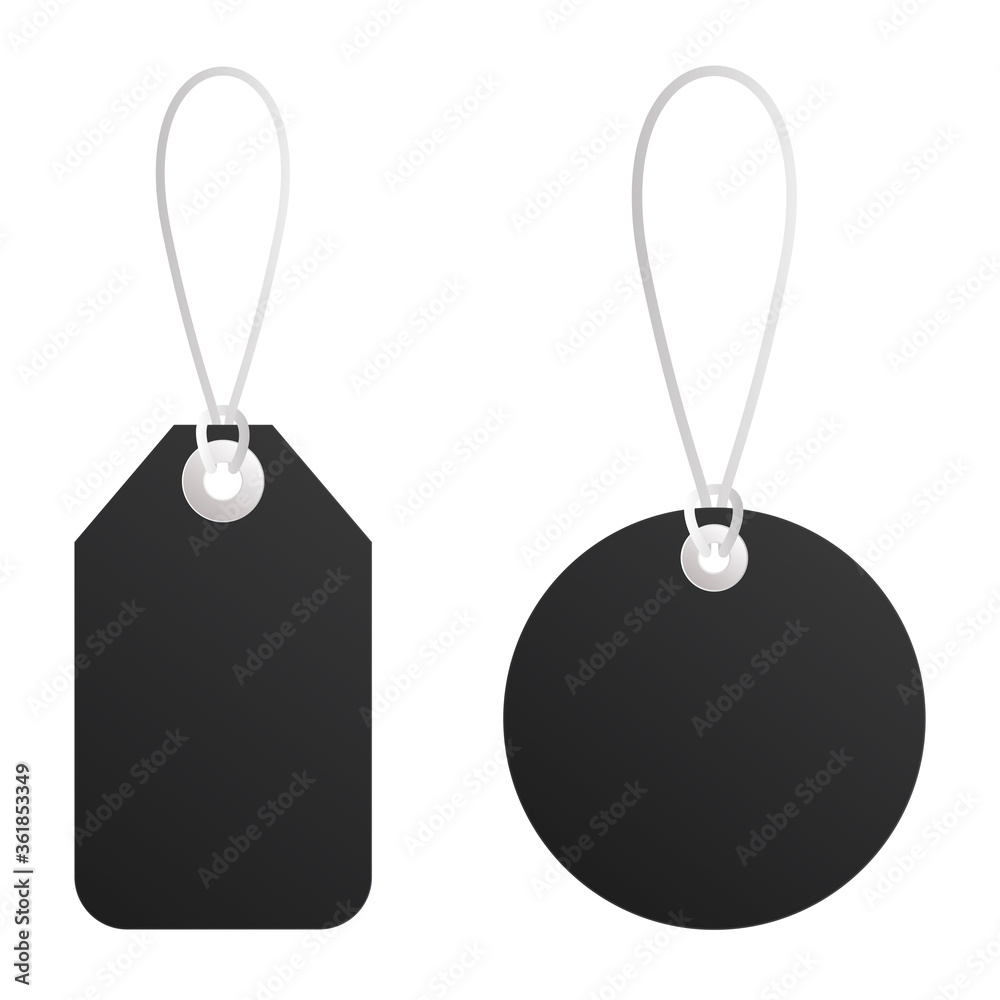 black mockup label design of corporate identity template and branding ...