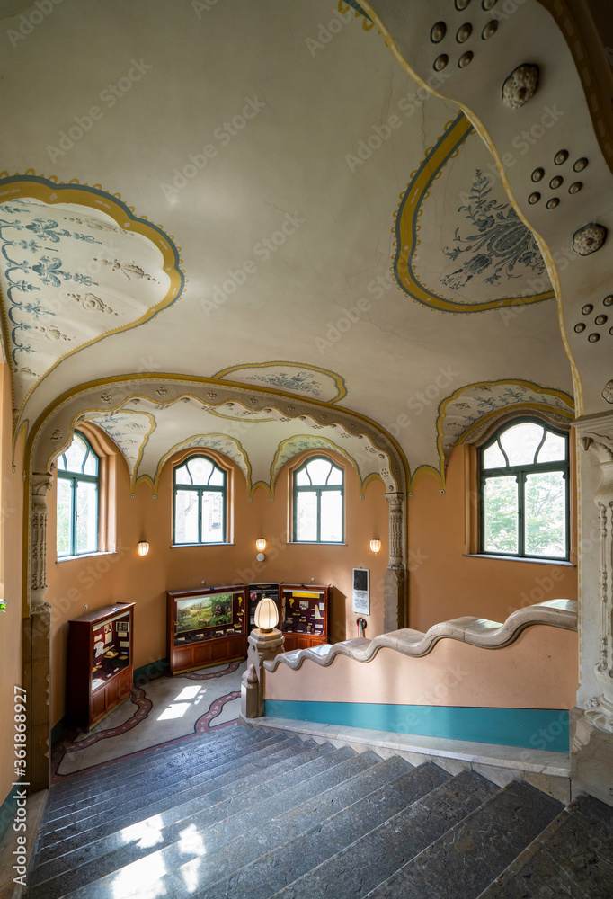 Budapest, Hungary - SThe Geological Museum of Budapest is the main ...