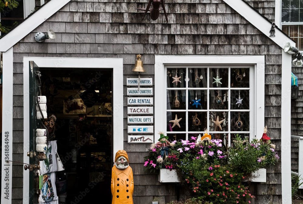 Nautical Gift Shop, Edgartown, Martha's Vineyard, Massachusetts, USA ...