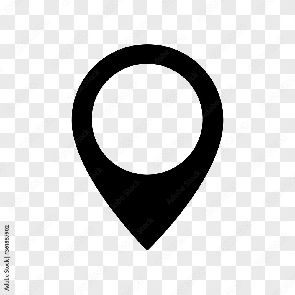Location internet pin icon in checkerboard BG. Internet flat icon ...