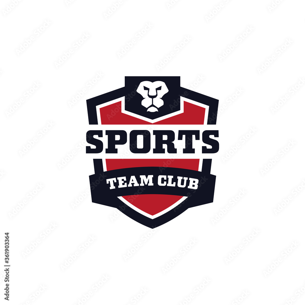 Sport team club logo concept vector Stock Illustration | Adobe Stock