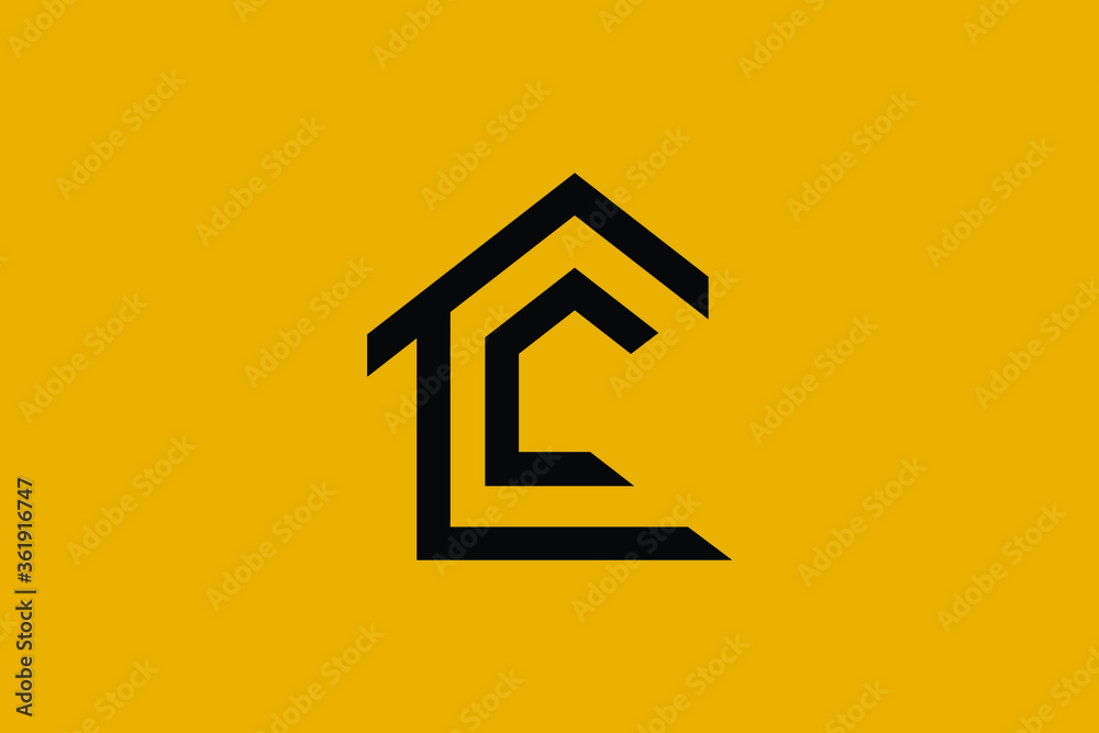 Logo design of L LC CL in vector for construction, home, real estate ...