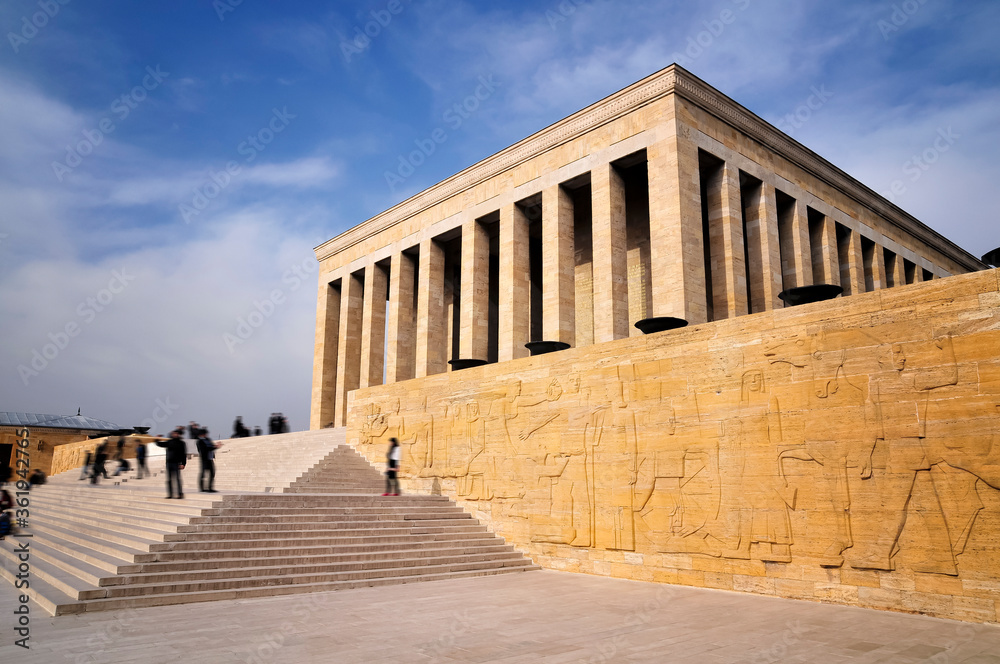 Anitkabir - Mausoleum of Ataturk, Ankara Turkey Stock Photo | Adobe Stock
