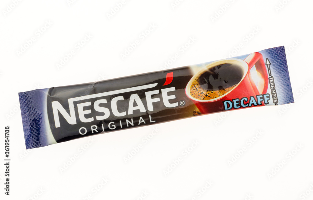 London, England - January 11, 2017: Nescafe Orignal Instant ...