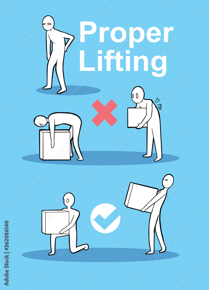 how to proper lifting japan style drawing Stock Vector | Adobe Stock