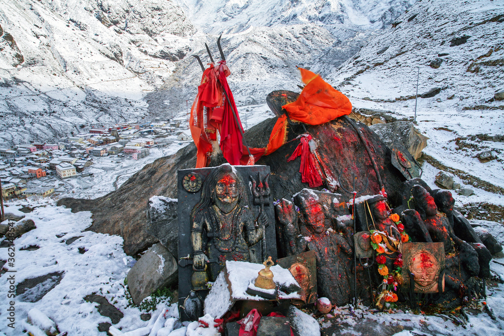 Bhairavnath (Bhairav Baba Nath Temple) in Kedarnath, Uttarakhand state ...