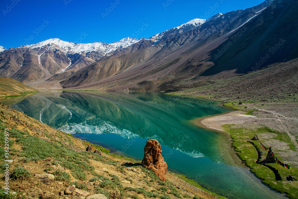Chandratal Lake is a high altitude lake in Spiti Valley, India. Also ...