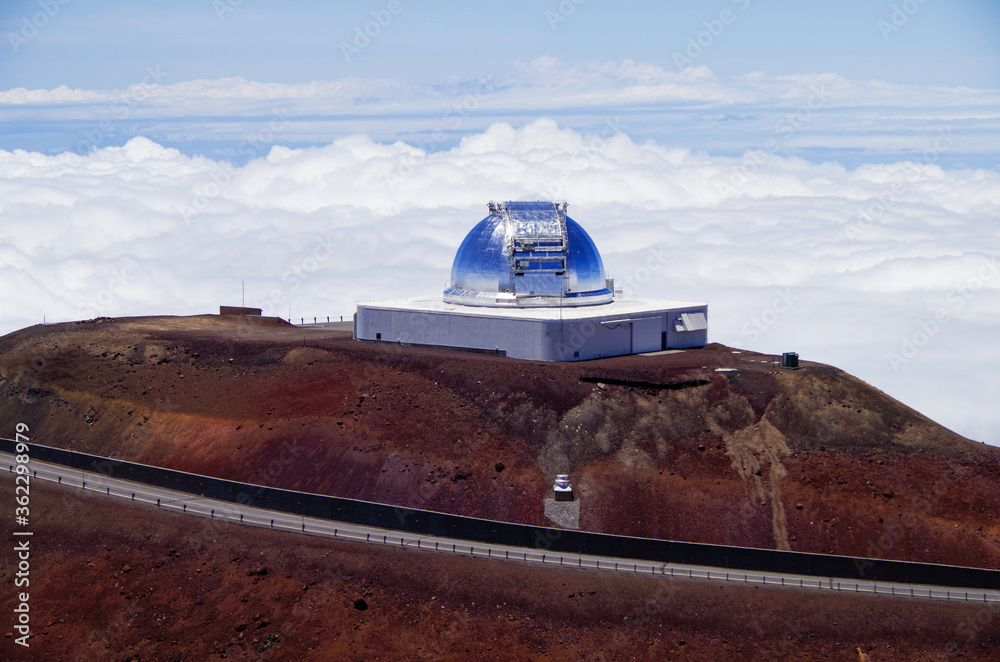 Foto de Mauna Kea Observatories. 4,200 meter high summit of Mauna Kea ...