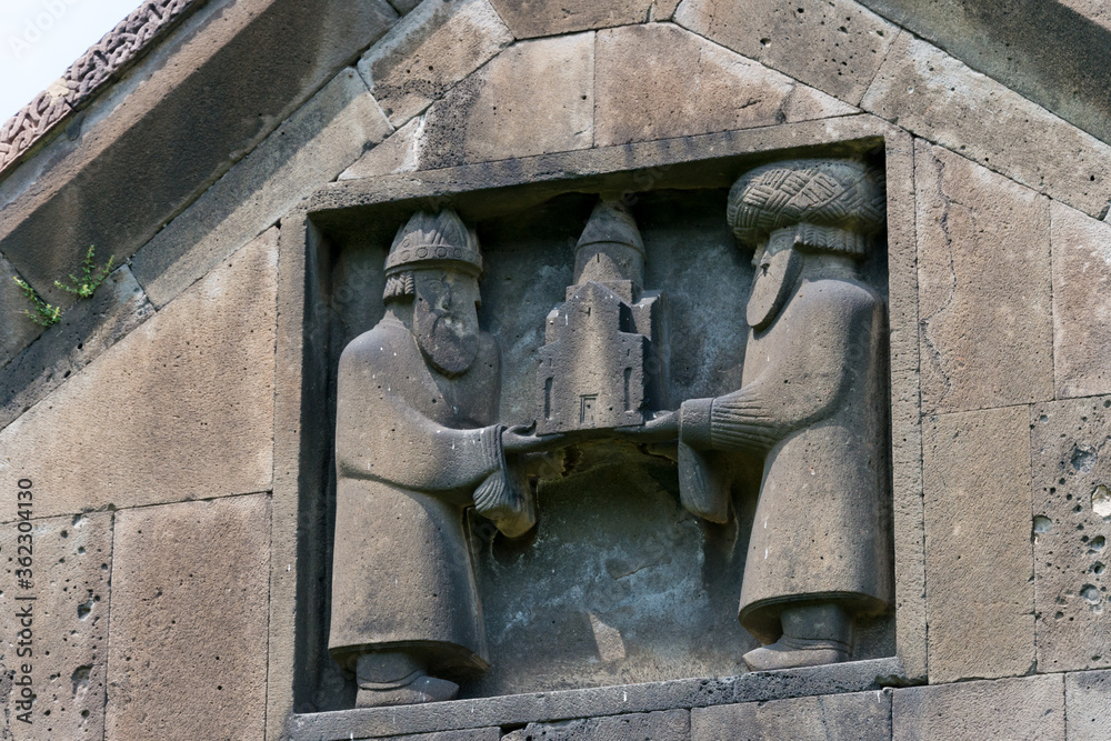 Haghpat Monastery in Haghpat village, Alaverdi, Lori, Armenia. It is ...