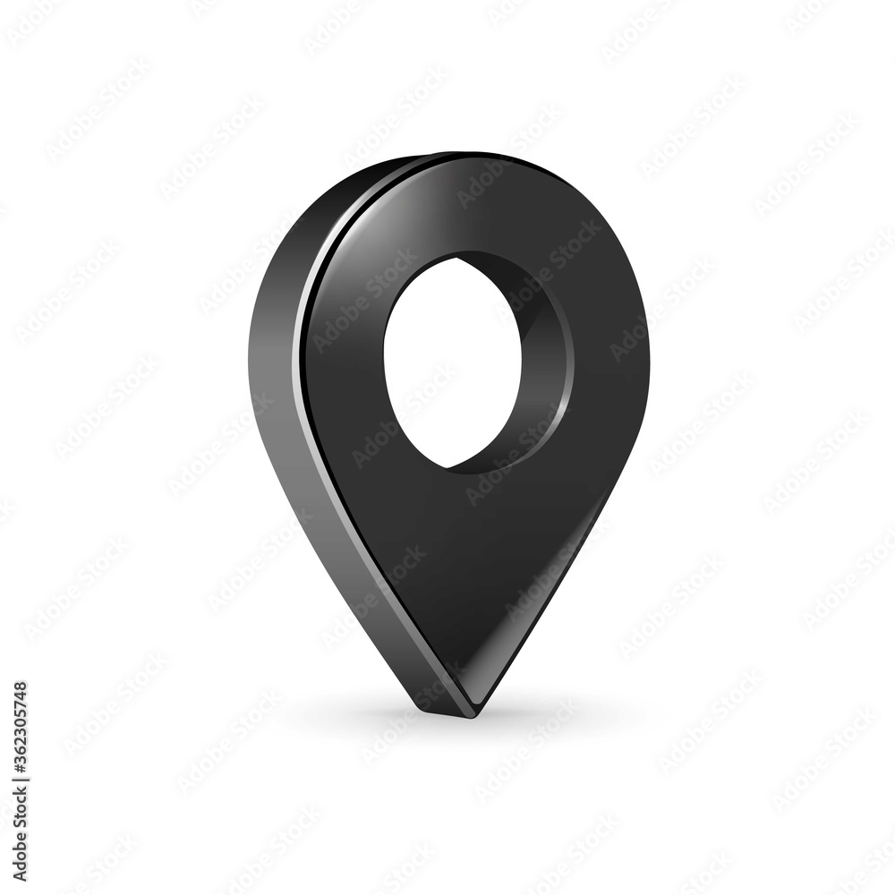 Map Icon Black