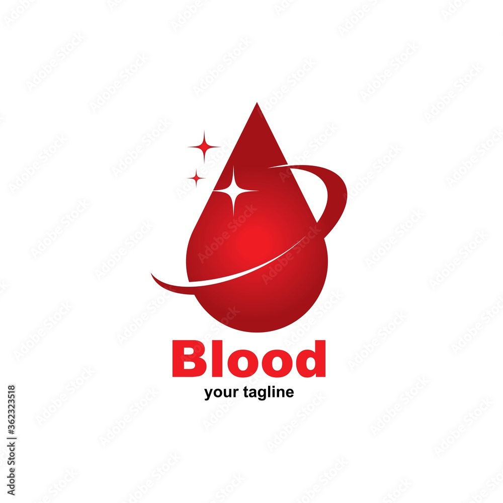 Blood Care logo designs Concept, blood donation symbol icon vector ...