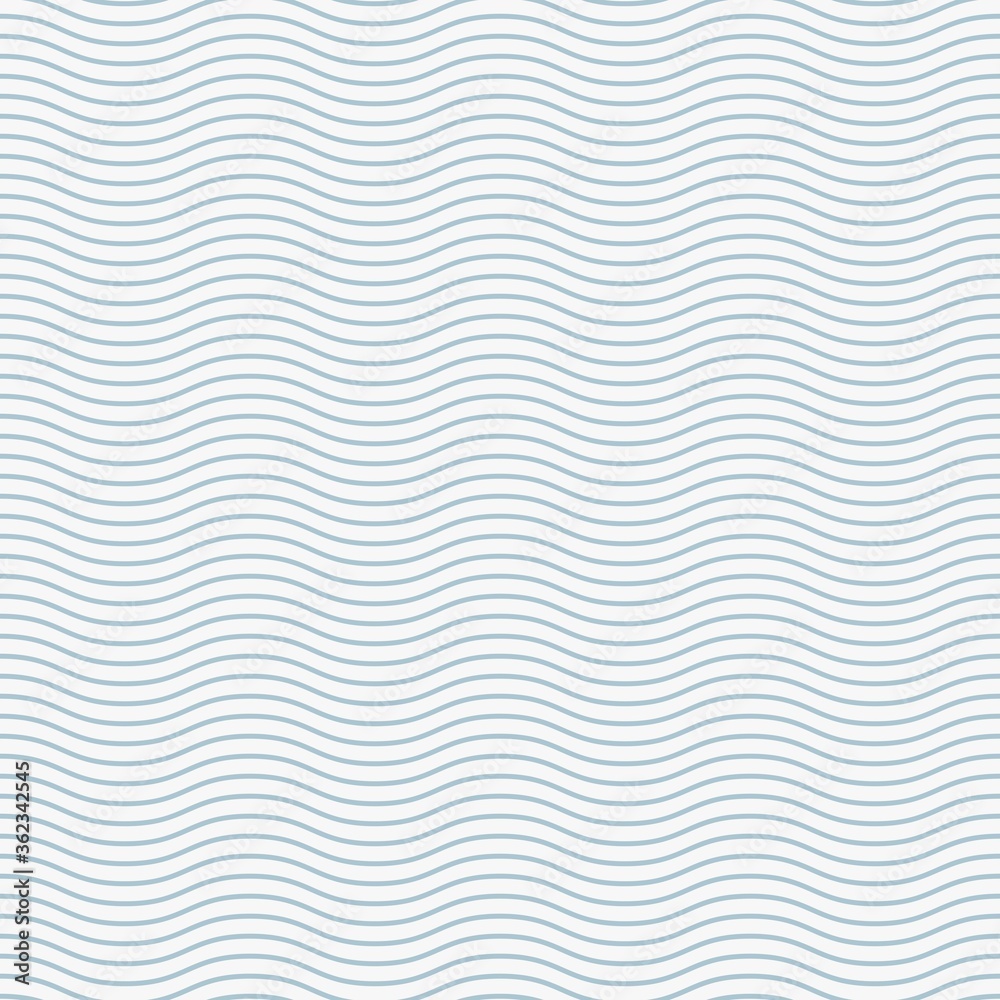 simple hand drawing blue horizontal thin lines seamless pattern ...