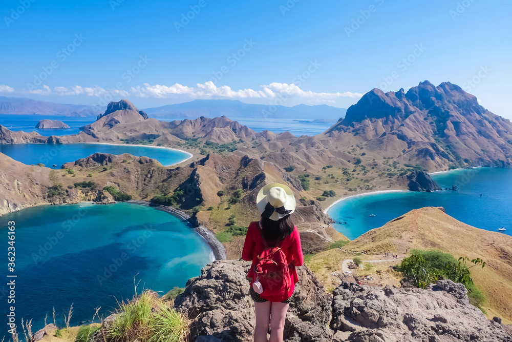 Foto Stock June 14, 2018 - Labuan Bajo, Komodo National Park, Indonesia ...