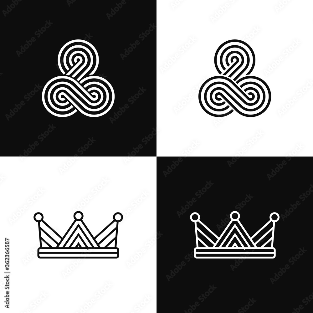 Queen Crown Symbol Simple