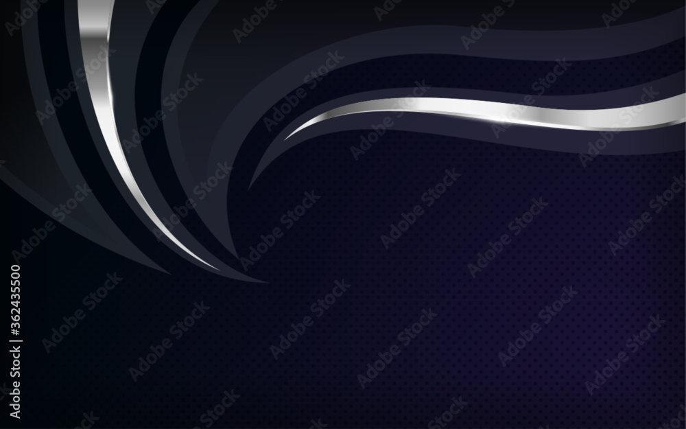 Luxury navy and silver lines combinations background design. Stock ...