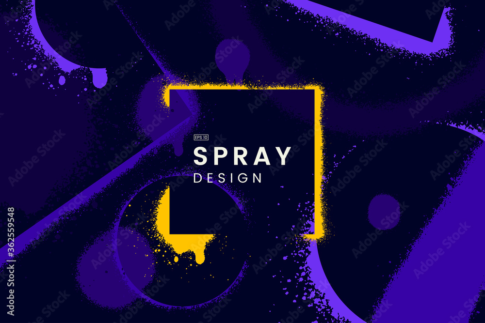 Abstract Vector Background With Spray Paint Texture Graffiti Backdrop abstract-vector-background-with-spray-paint-texture-graffiti-backdrop