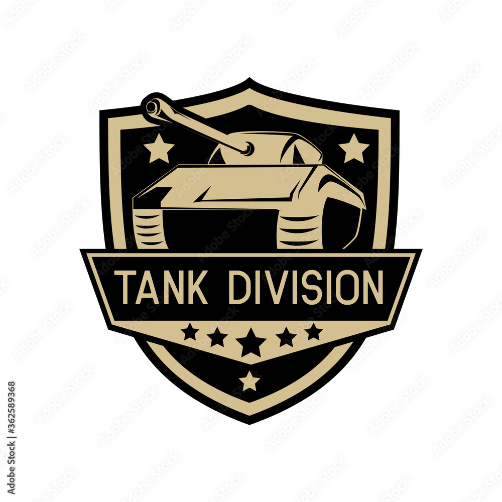 army badge logo isolated on white background, vector illustration Stock ...