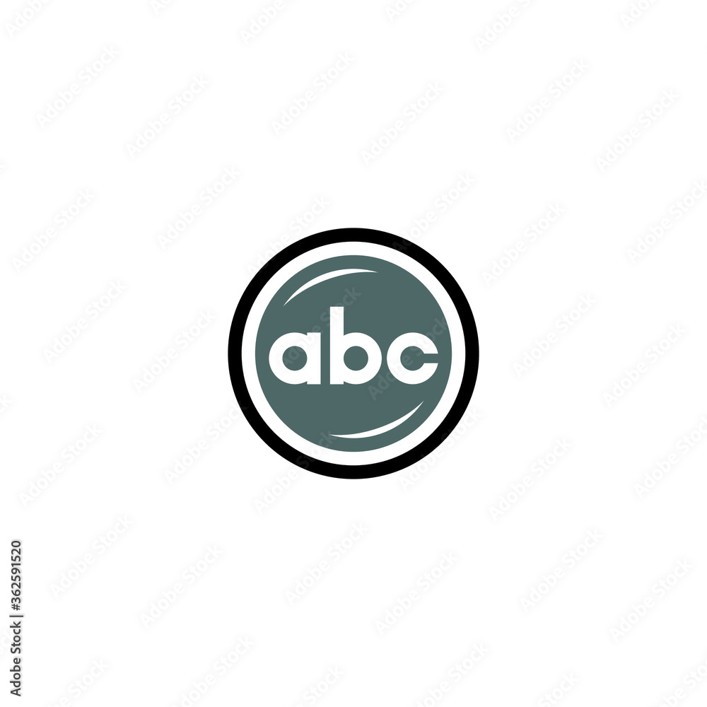 Letter ABC logo / icon design Stock Vector | Adobe Stock