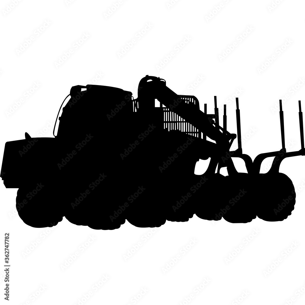 Poster Forwarder Silhouette Vector – Wall Art | UkPosters