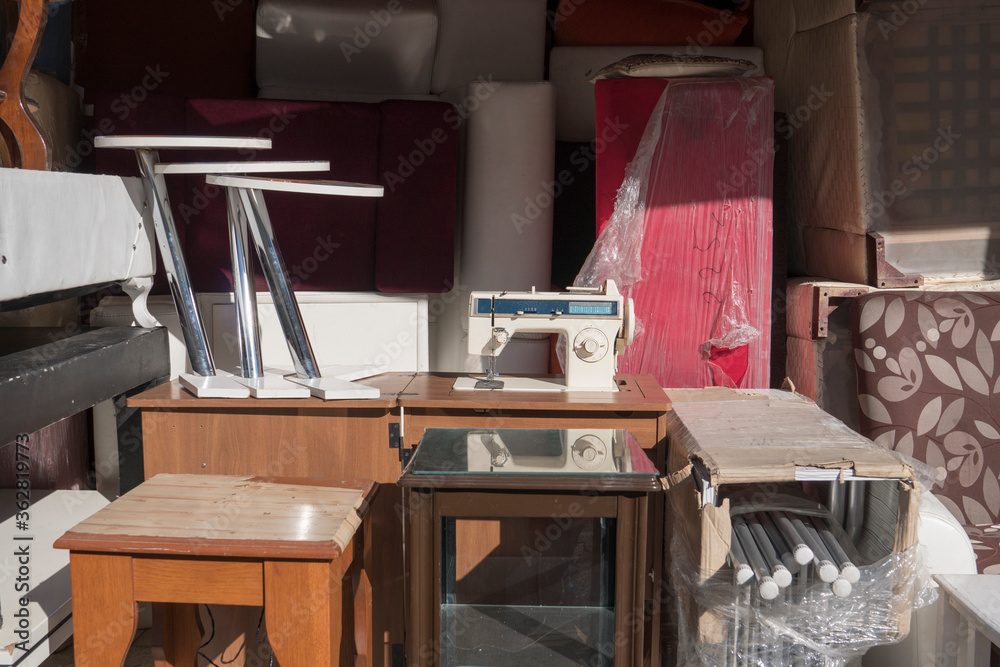 The second hand furniture shop store
