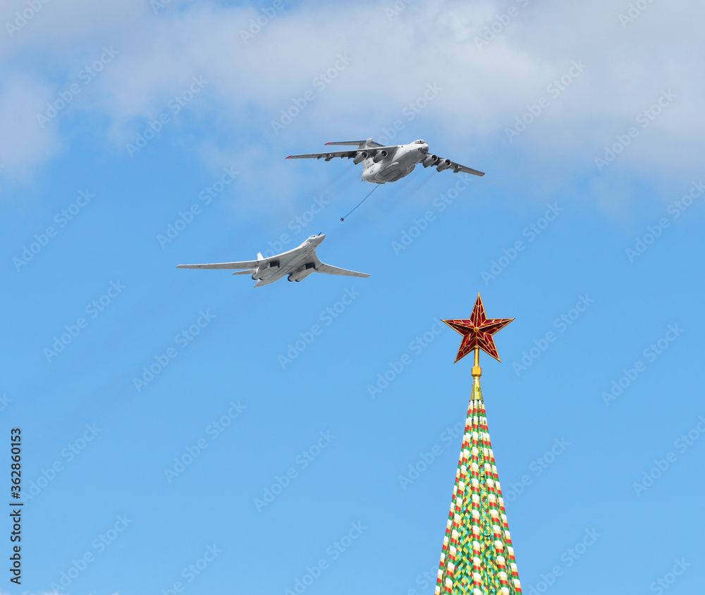 Foto de Russian Air Force IL-78 air-to-air refueling tanker ...
