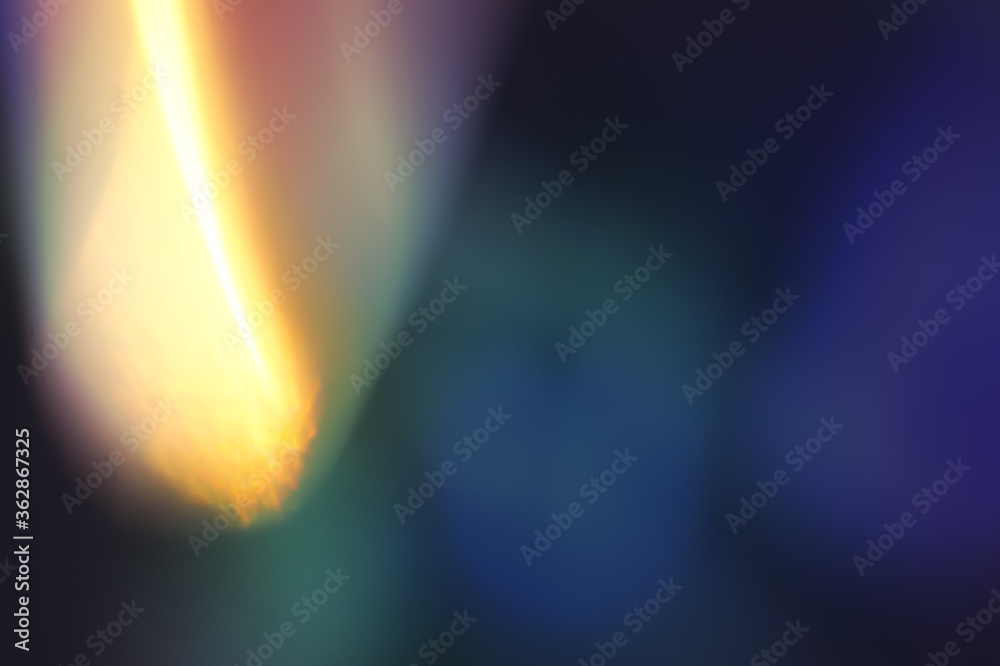 Film Burn Colored Light Leaks Photo Texture of Lens Flares for Nostagic ...