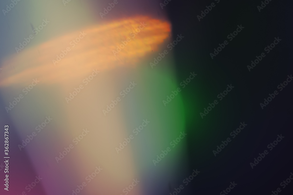 Film Burn Colored Light Leaks Photo Texture of Lens Flares for Nostagic ...