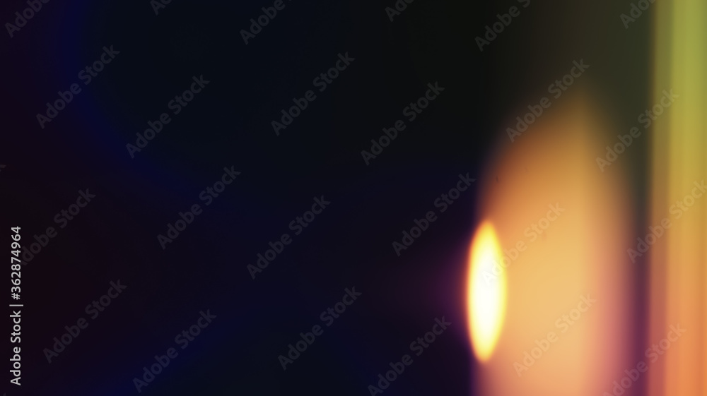 Light Leaks Photo Overlays. Film Burn Colored Texture of Lens Flares ...
