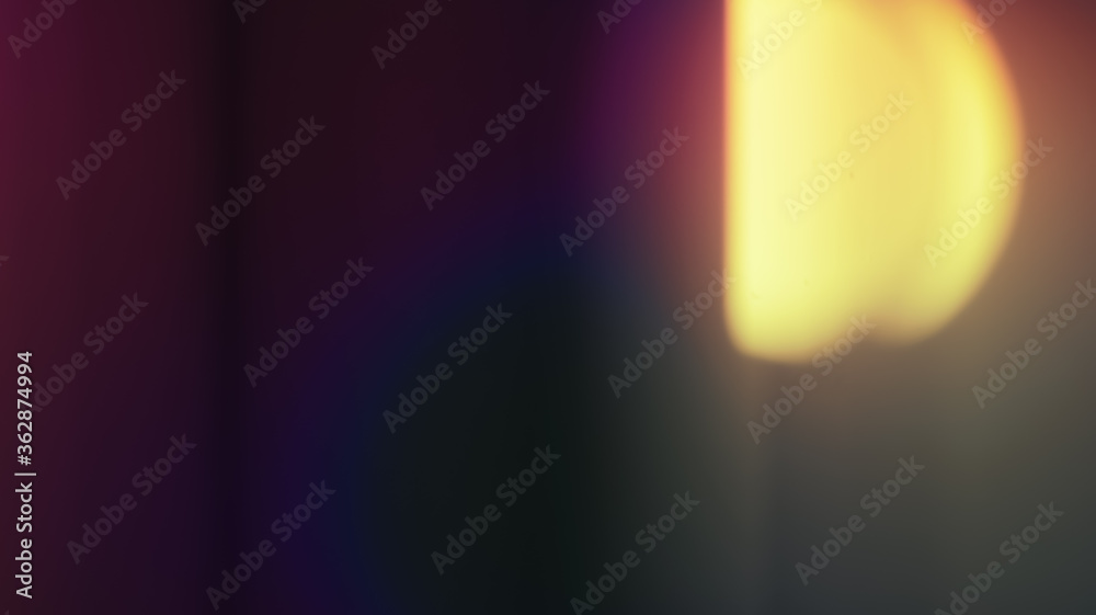 Light Leaks Photo Overlays. Film Burn Colored Texture of Lens Flares ...
