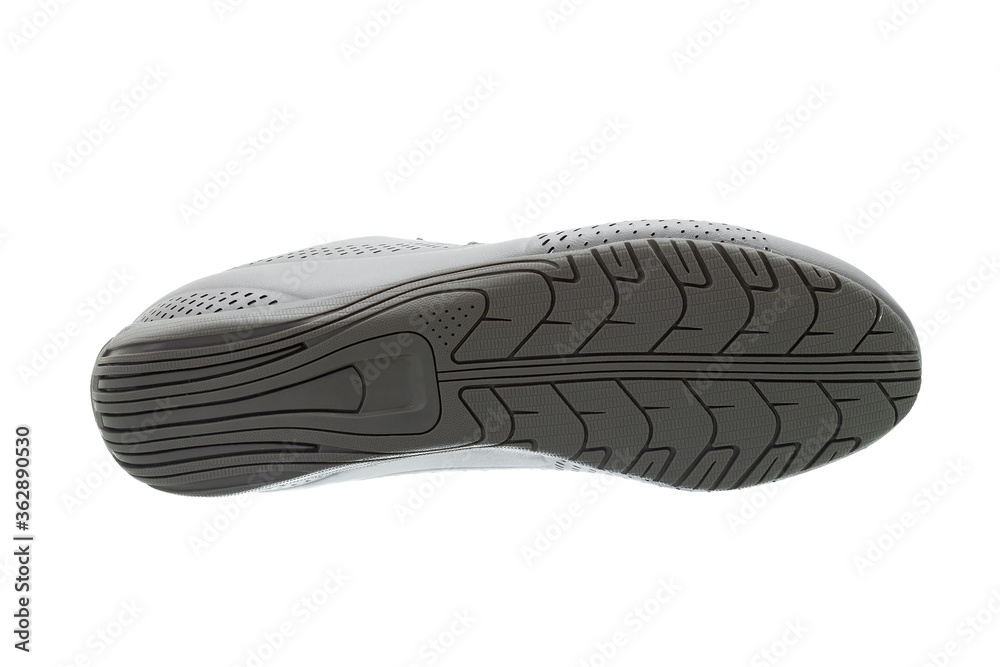 printed sole shoe with a tread pattern for a comfortable and active ...