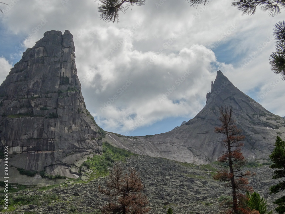 Sayan Mountains Parabola