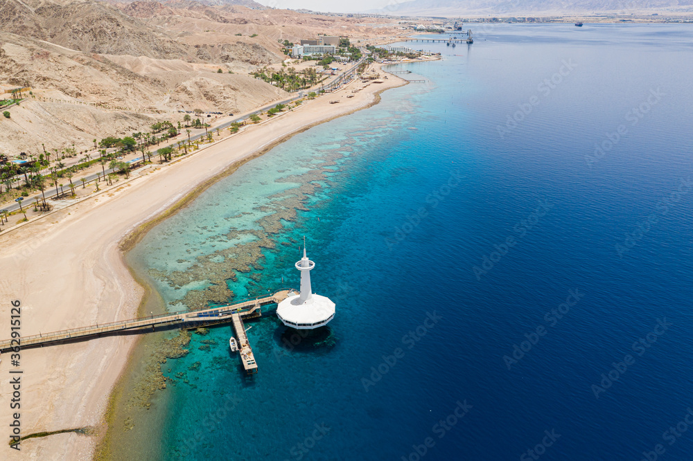 Coral beach in the Red sea, Israel Stock Photo | Adobe Stock