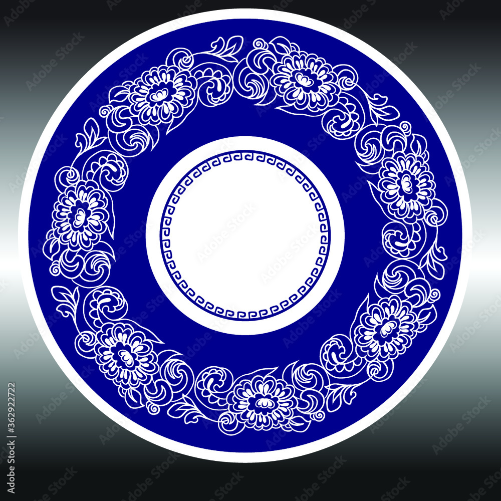 Pottery hand drawing vector ,porcelain Stock Vector | Adobe Stock